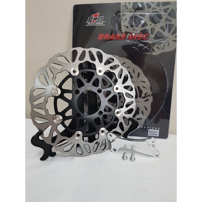 Jual Disc Floating 260mm Honda Beat + Bracket | Shopee Indonesia