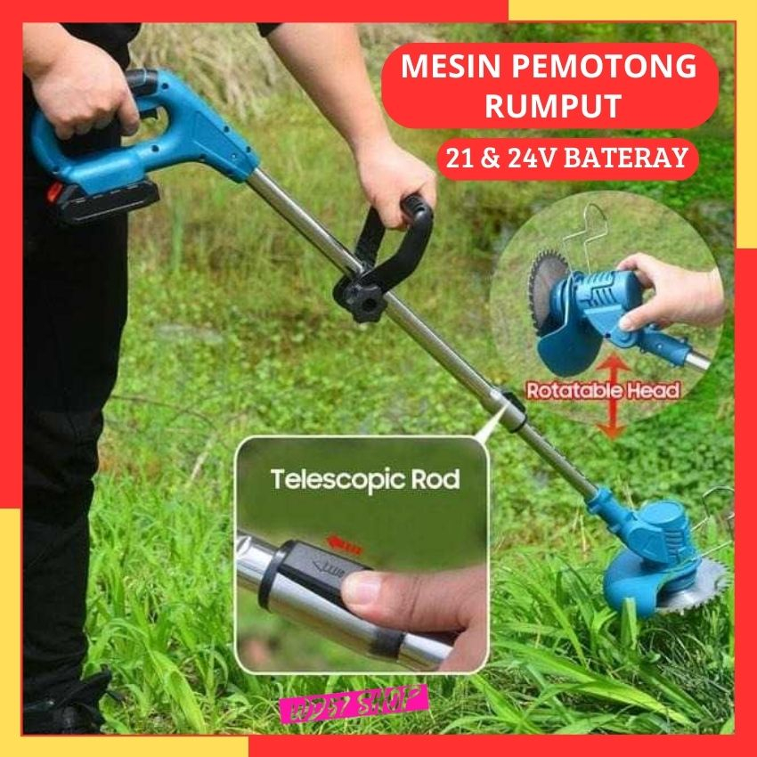 Jual Alat Mesin Pemotong Rumput Ranting Elektrik Pemangkas Potong ...
