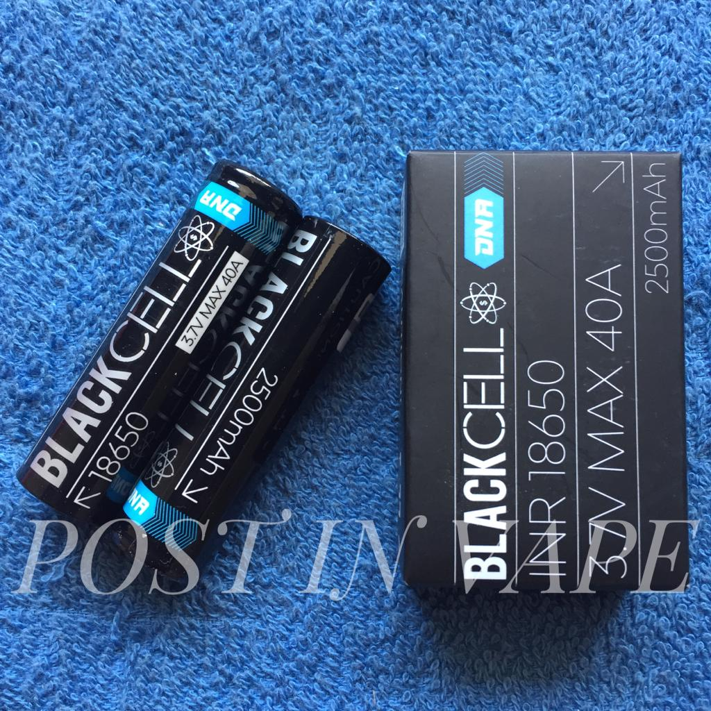 Jual Blackcell DNA 2500mAh 40A 18650 - Battery Black Cell Authentic.PIV ...