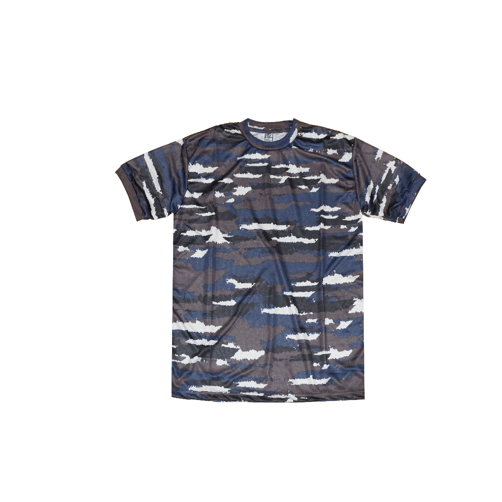 Jual Kaos Loreng Tni AL Jersey army KRI Layar Lengan Pendek | Shopee ...