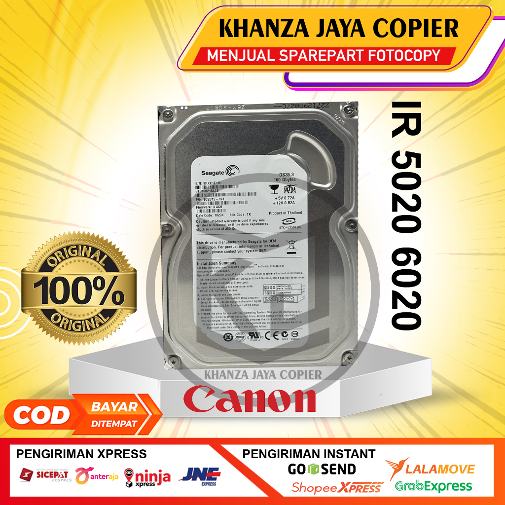 Jual HARDISK MESIN FOTOCOPY IR 5020/6020 | Shopee Indonesia