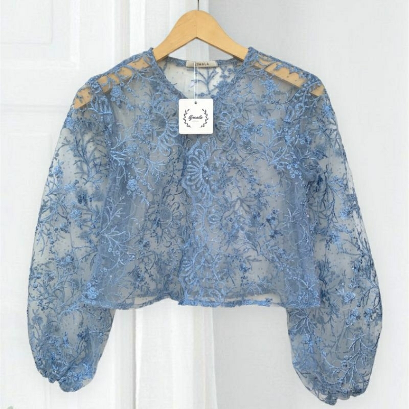 Jual Crop outer brokat / outer brukat / baju kondangan / Ajmala ...