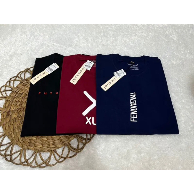 Jual PAKET 3PCS KAOS DISTRO MOTIF SIMPLE // KAOS PRIA DAN WANITA BAHAN ...