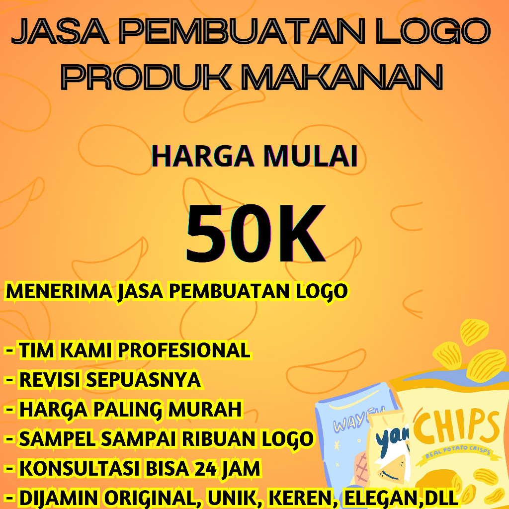 Jual JASA LOGO TRENDI/LUCU/UNIK/MASKOT BESERTA PATTERN, Jasa Desain ...