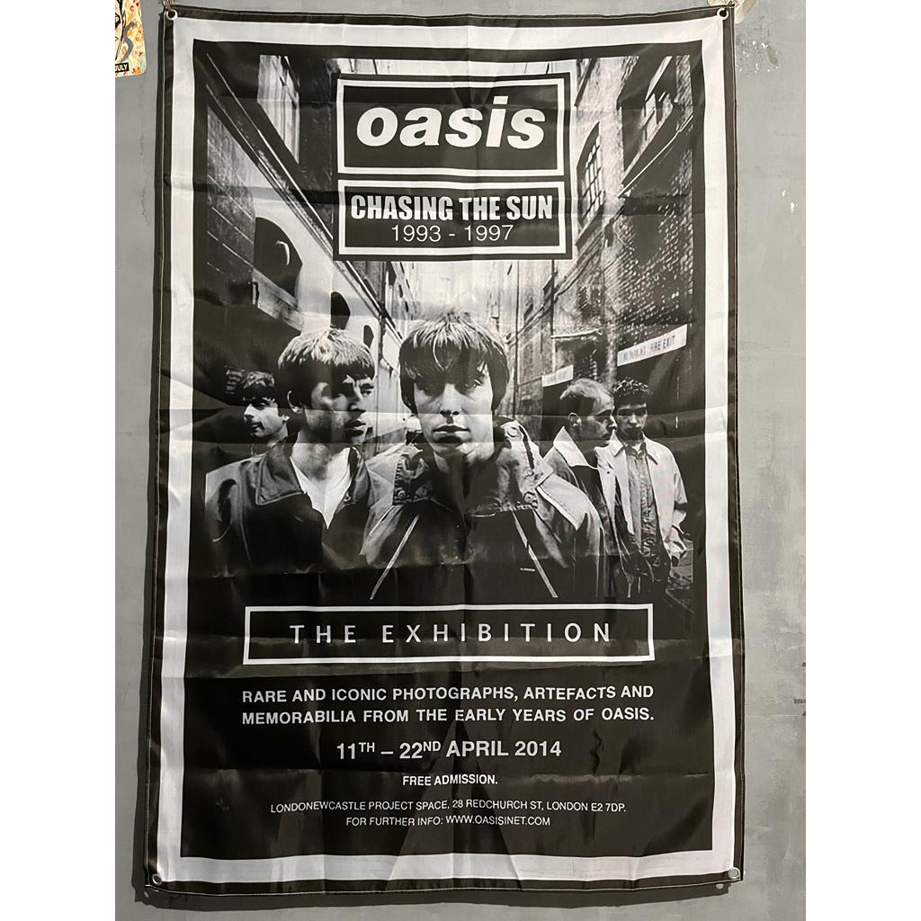 Jual Bendera/Flag/Poster Kain/Miniflag Band OASIS | Shopee Indonesia