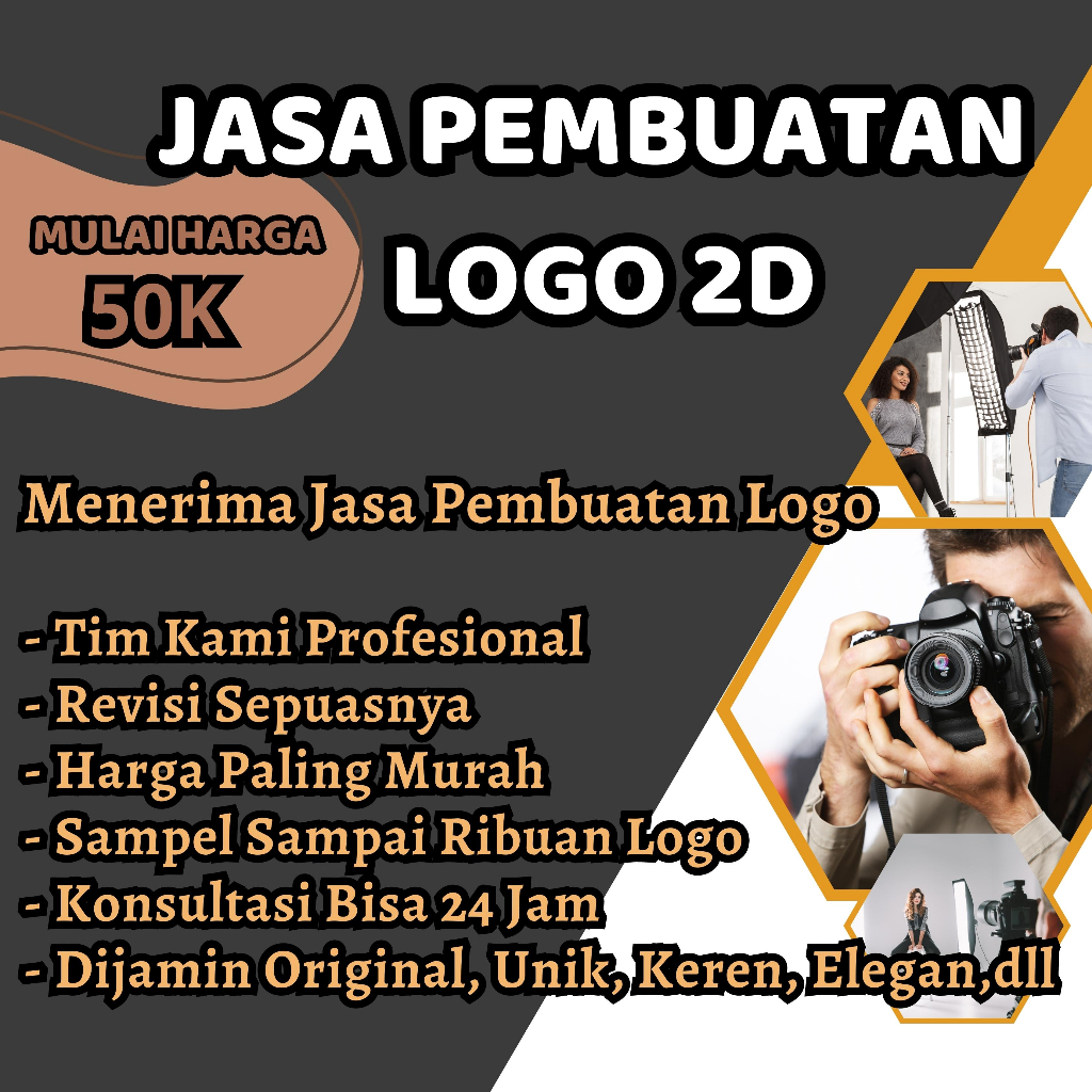 Jual Desain Logo 3 Konsep 24 Jam - Revisi Sampai Puas!!, Jasa Desain ...