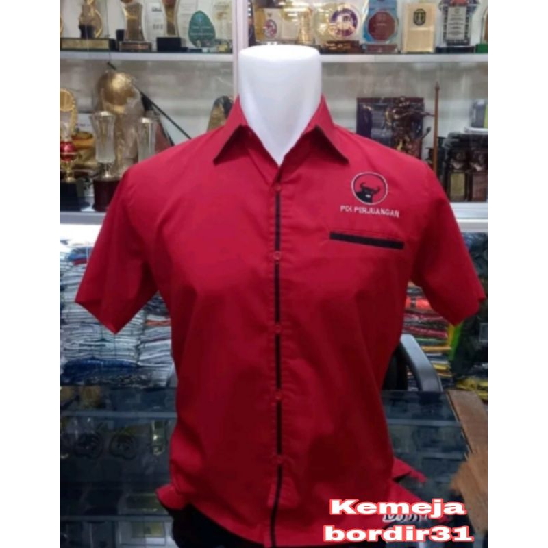 Jual kemeja atau seragam partai PDIP terbaik | Shopee Indonesia