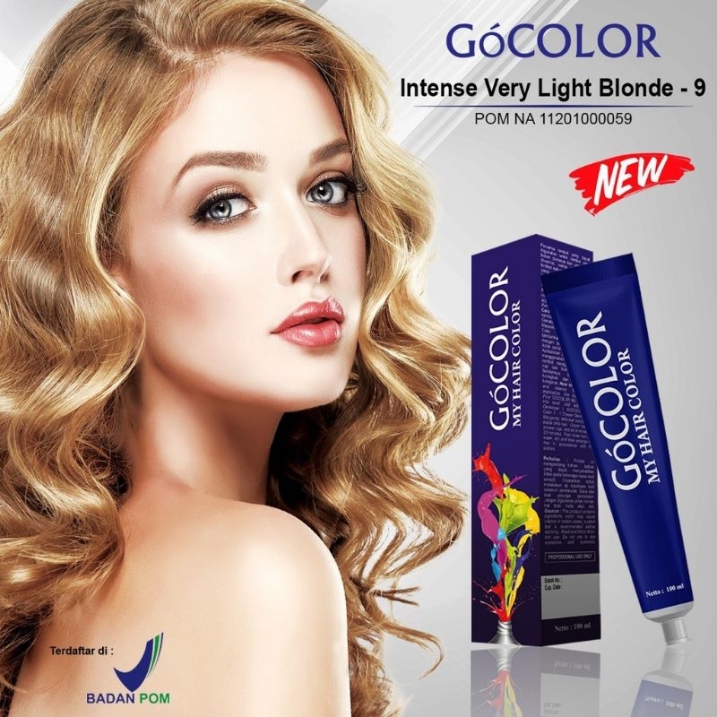 Jual GOCOLOR Hair color Cream All Series 100ml / Cat Rambut / Pewarna ...