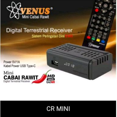 Jual VENUS SET TOP BOX MINI CABE RAWIT HITAM. | Shopee Indonesia