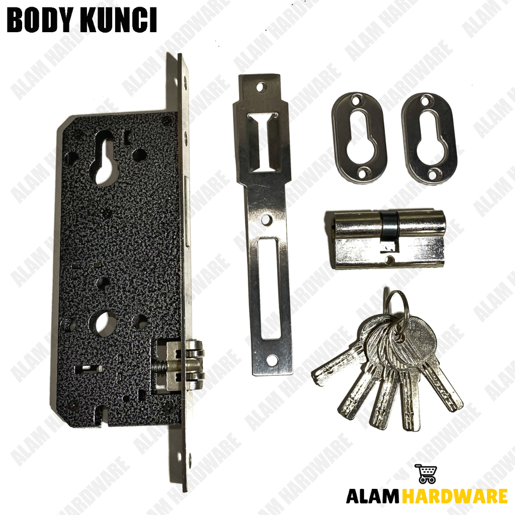 Jual Body Kunci Pintu Rumah Body kunci Pintu Pelor Body Pelor | Shopee ...