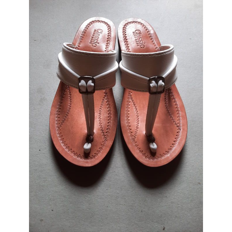Jual capal kulit tali putih | Shopee Indonesia