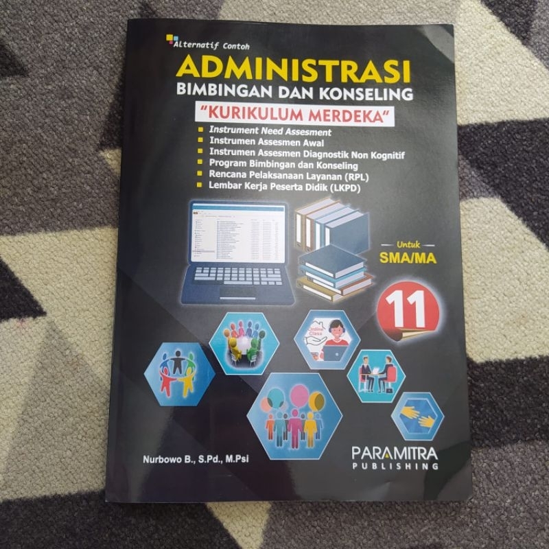 Jual administrasi materi layanan klasikal kurikulum merdeka terbaru 2022. buku bk. buku media bk ...