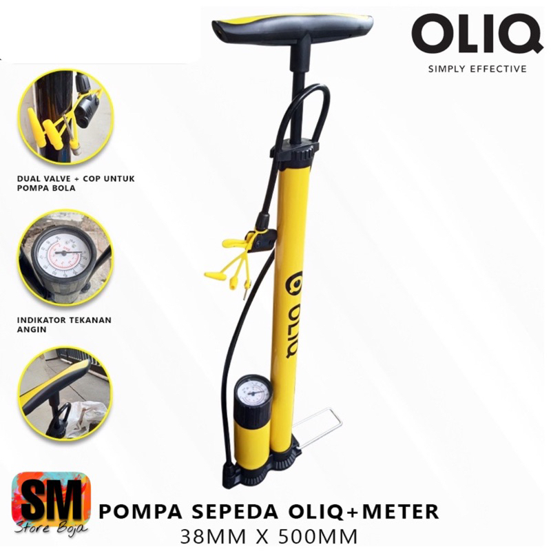 Jual POMPA TABUNG ANGIN SEPEDA & MOTOR OLIQ ORIGINAL | Shopee Indonesia