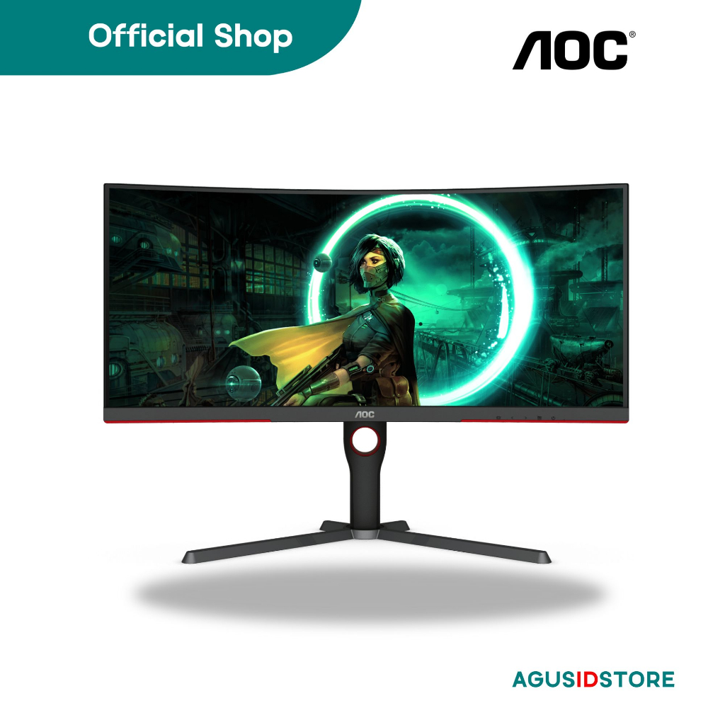Jual AOC CQ30G3Z Curved Monitor Gaming 30 Inch VA WFHD 0.5ms 200Hz HDMI ...