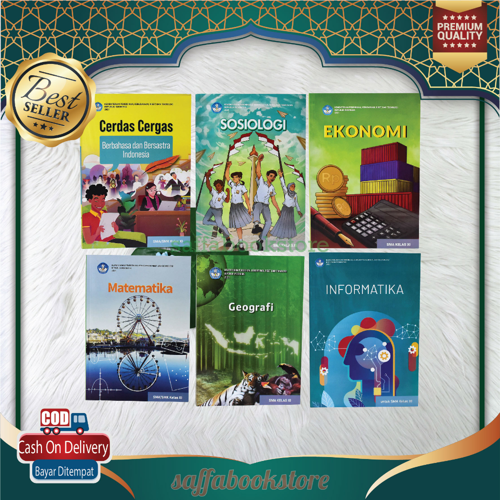 Jual Buku Pelajaran Siswa SMA/SMK Kelas Kls 11 XI Kemendikbud Kurikulum ...