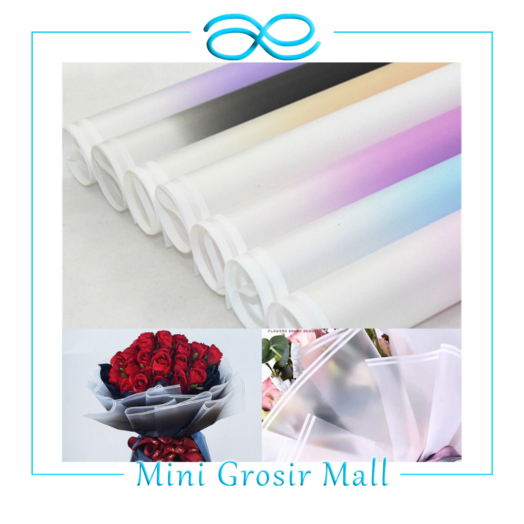Jual KERTAS BUNGA / FLOWER WRAPPING TWO COLOR GRADIENT / KERTAS KADO ...