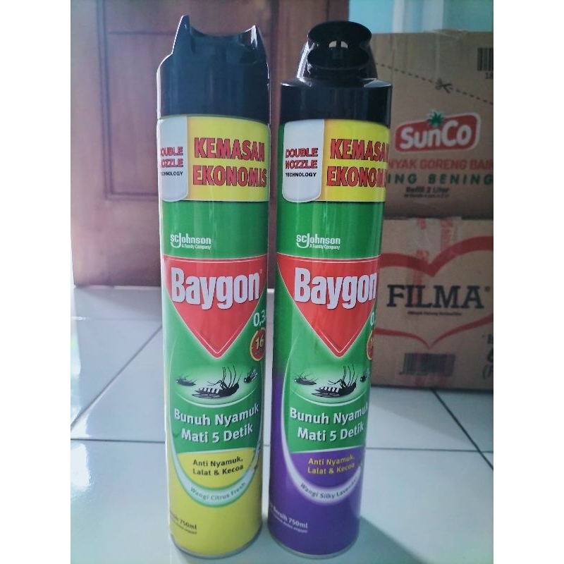 Jual Baygon aerosol 750ml | Shopee Indonesia