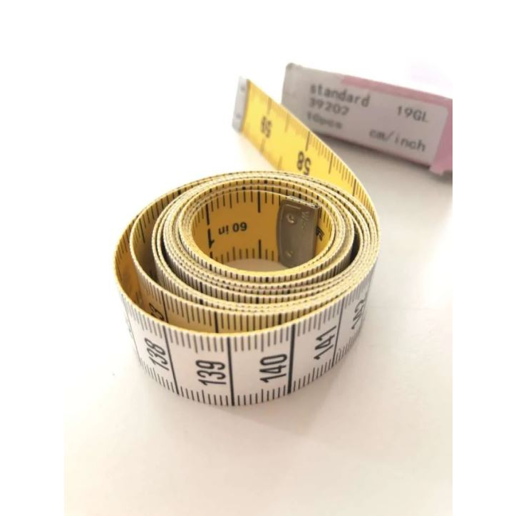 Jual Tailors' Measure Tape 39202 Meteran Kuning Jahit Tailor German ...