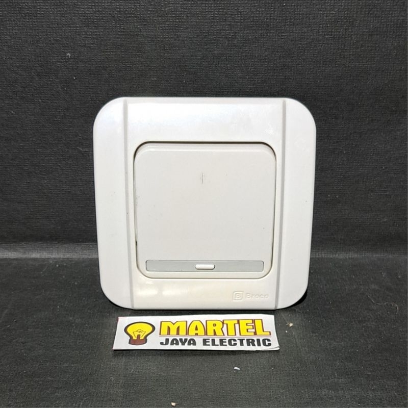 Jual Saklar engkel hotel broco galleo / saklar tukar broco | Shopee ...