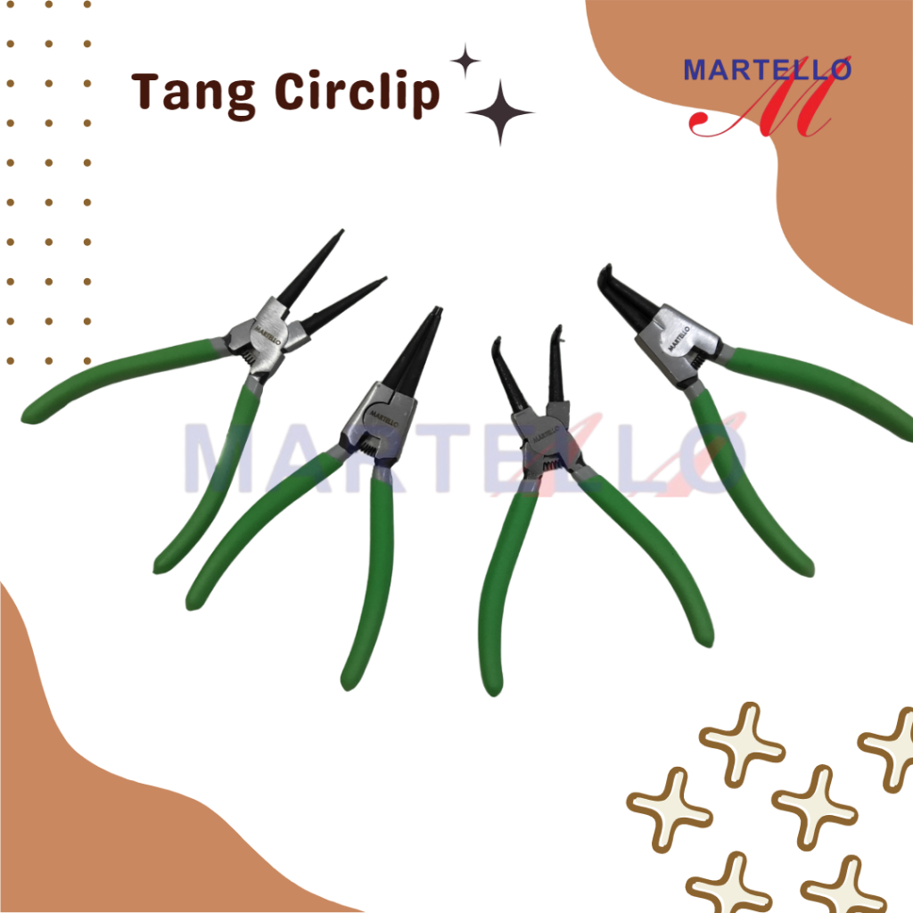 Jual Tang circlip / snap ring Circle Plier 7" Martello | Shopee Indonesia