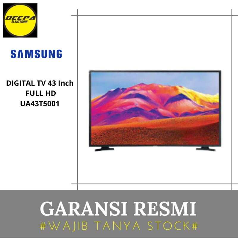 Jual SAMSUNG UA43T5001 DIGITAL TV 43 Inch FULL HD Deepa | Shopee Indonesia