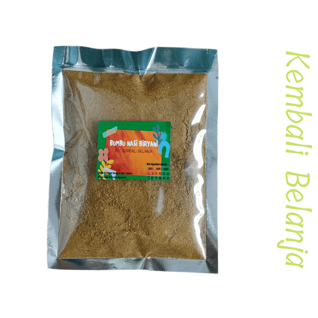 Jual Bumbu Nasi Biryani 25-50 Gram/ Bumbu Nasi Briyani/ Bumbu Briyani ... Jual Bumbu Nasi Biryani 25-50 Gram/ Bumbu Nasi Briyani/ Bumbu Briyani ...