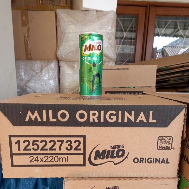 Jual Nestle Milo kaleng original 220ml x 24 | Shopee Indonesia