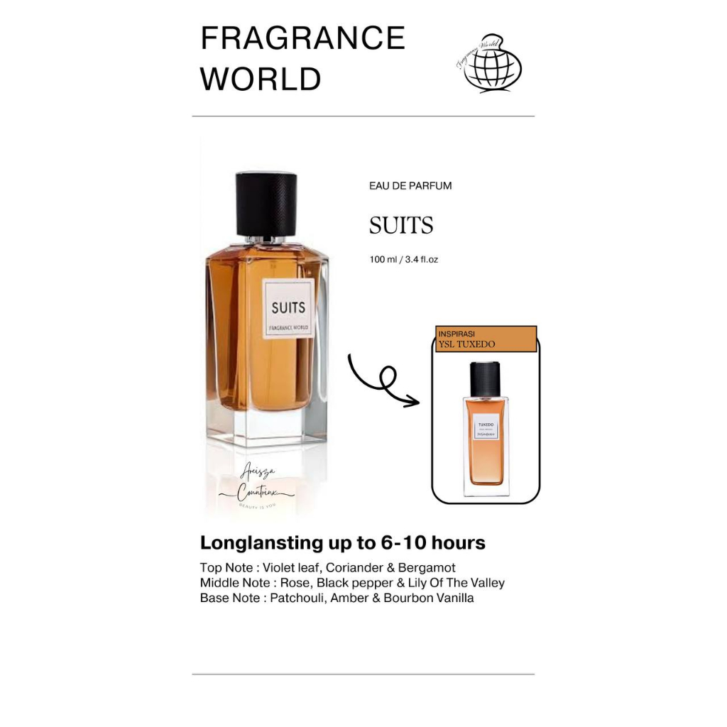 Jual Fragrance World Parfum collection | Shopee Indonesia