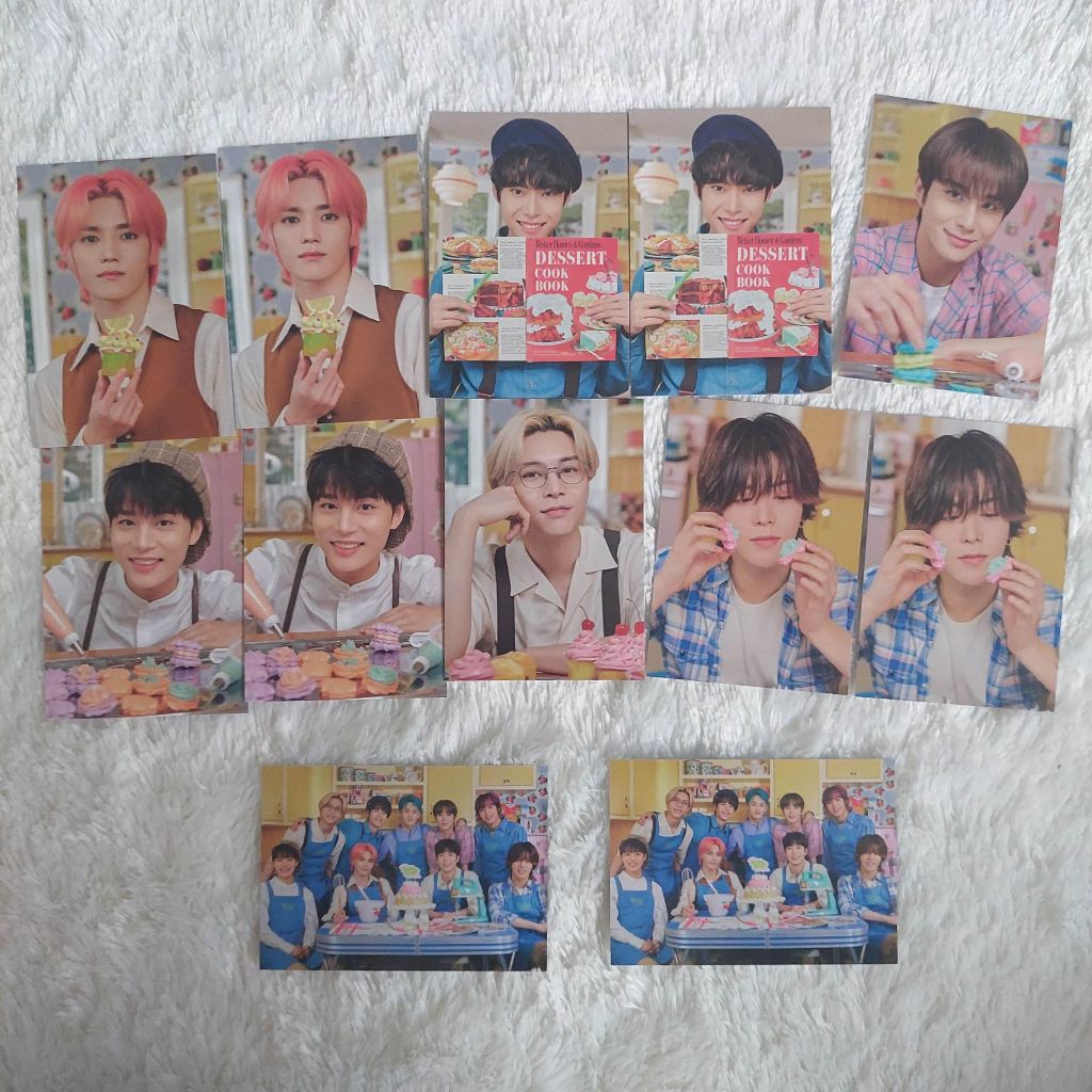 Jual [Promo 8.8] Official Merch NCT 127 Photo Set Tin Case Baker House ...