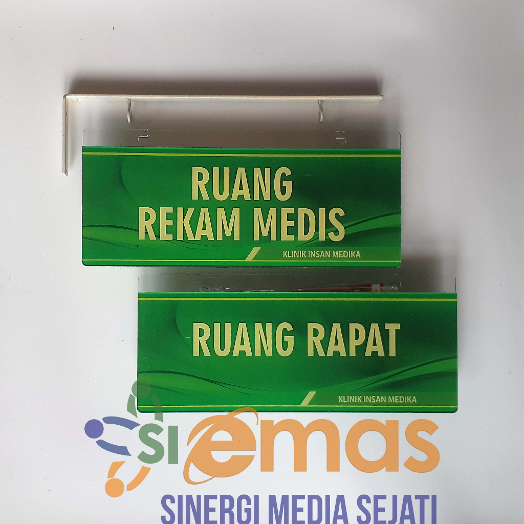 Jual Papan Akrilik Custom | Akrilik Gantung Nama Ruang custom ...
