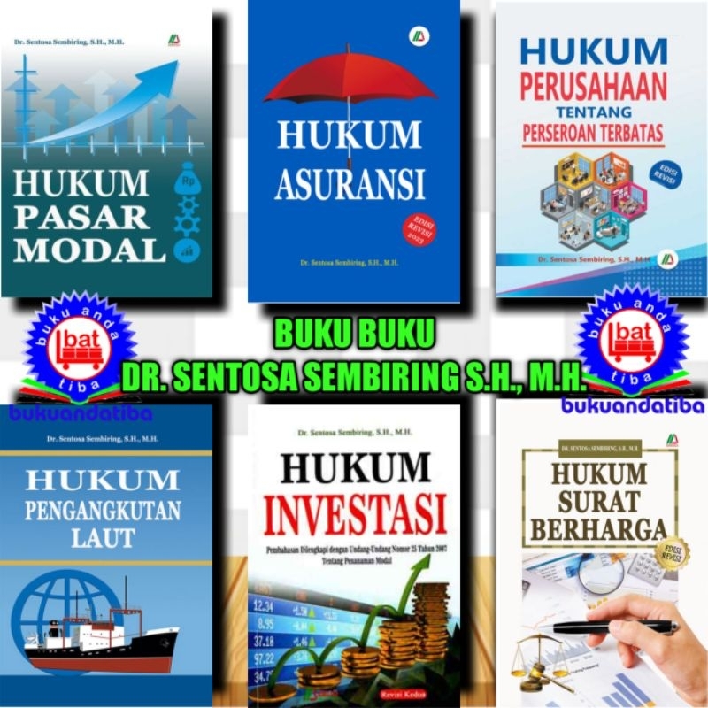 Jual BUKU BUKU BUKU KARYA DR. SENTOSA SEMBIRING S.H., M.H. - UNPAR | Shopee Indonesia