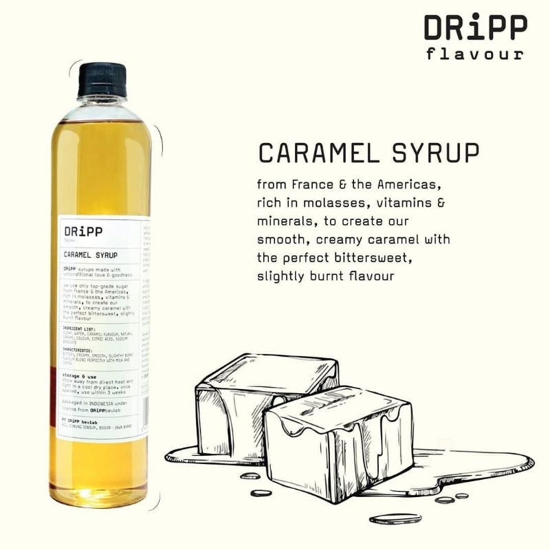 Jual Dripp Syrup Caramel 760ml | Shopee Indonesia