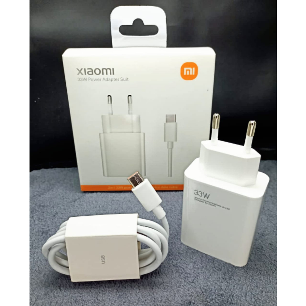 Jual Charger Xiaomi Original 67W Fast Charging USB TYPE c- USB MICRO ...