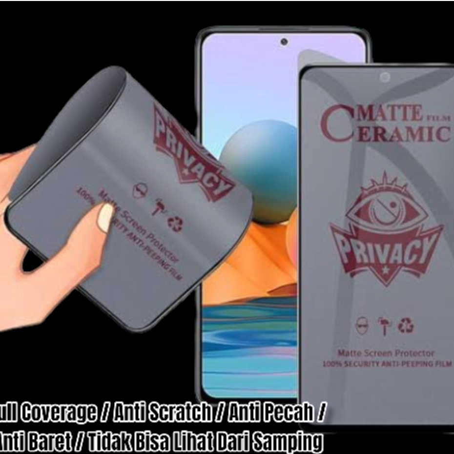 Jual Ceramic A-SPY PRIVACY Matte Doff Anti Pecah SAMSUNG A16 A06 4G 5G A55 A35 A25 A15 A54 A34 ...