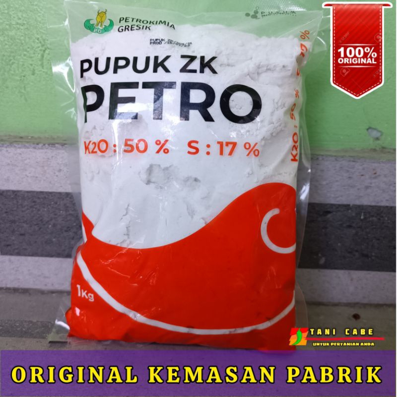Jual PUPUK ZK PETRO ORIGINAL KEMASAN PABRIK 1 KG | Shopee Indonesia