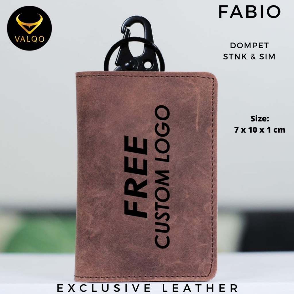 Jual [KHUSUS NON COD] FABIO Custom Grafir Dompet STNK dan SIM Gantungan ...