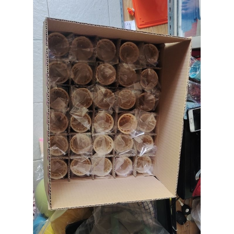 Jual Cup Ice Cream Cone Ice Cream Cup Cone Diamond Cone Crunchy Kerupuk ...