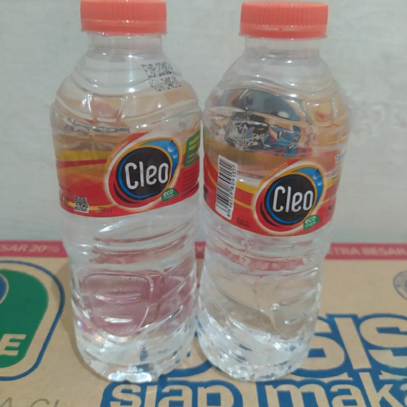 Jual Cleo 220ml / air mineral air putih cleo botol mini 220ml | Shopee Indonesia