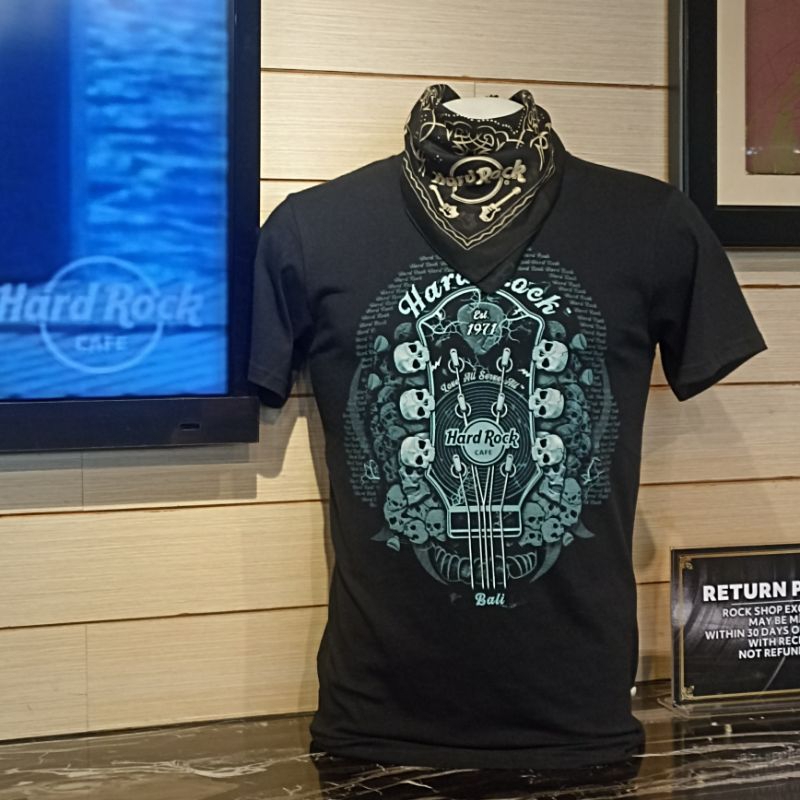 Jual Baju Hard Rock cafe mens black | Shopee Indonesia
