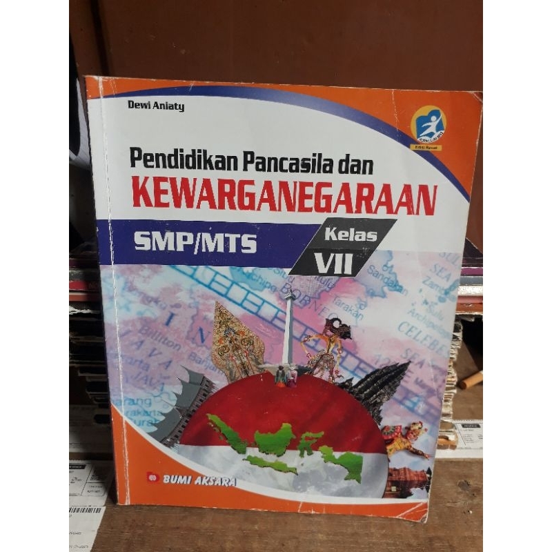 Jual BUKU PPKN KELAS 7 - VII SMP MTS KURIKULUM 2013 EDISI REVISI | Shopee Indonesia