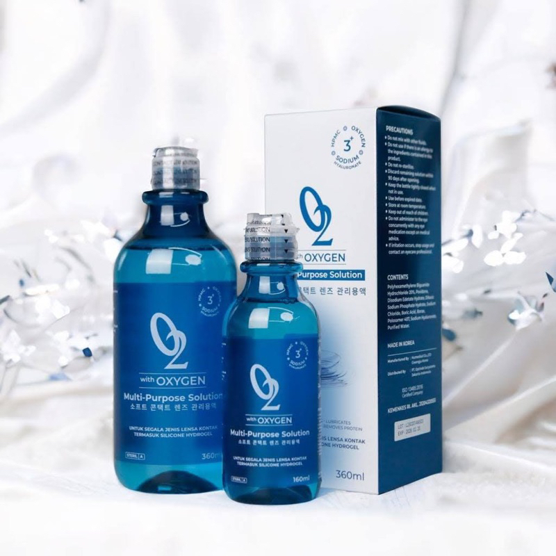 Jual O2 SOLUTION CAIRAN SOFTLENS 160ML | Shopee Indonesia
