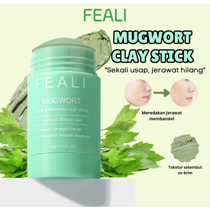 Jual Feali Mugwort Clay Stick 40gr | Shopee Indonesia