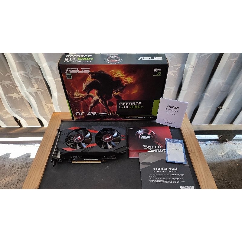 Jual ASUS CERBERUS GeForce® GTX 1050 Ti OC 4GB GDDR5 Resmi Expired Februari 2026 LikeNew JOSS ...