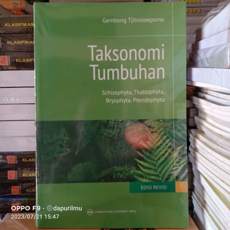 Jual Buku Taksonomi Tumbuhan: Schizophyta Thallophyta Bryophyta ...