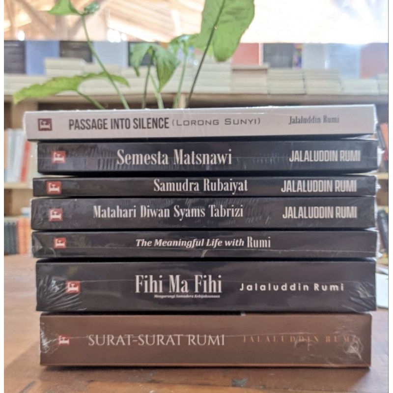 Jual Karya Rumi Lorong Sunyi, Semesta Mastnawi, Samudra Rubayat, Matahari Diwan, The menengful ...