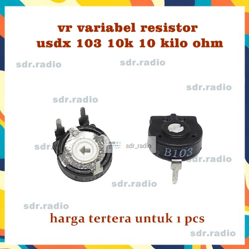 Jual vr variabel resistor yang dipake di usdx 103 10k 10 kilo ohm ...