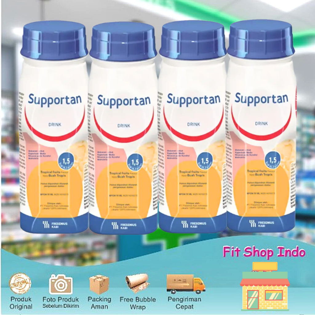 Jual Supportan Drink Tropical Fruits 200 ml | Shopee Indonesia