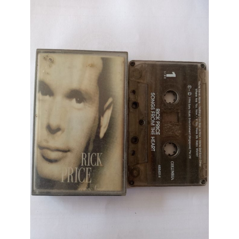 Jual Kaset original RICK PRICE songs form the heart 1994 | Shopee Indonesia