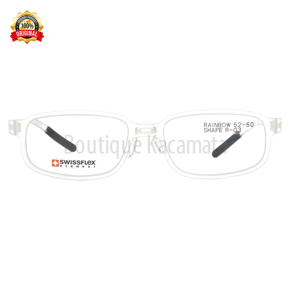 Jual Frame Kacamata Swissflex Original Rainbow R-03-50 | Shopee Indonesia