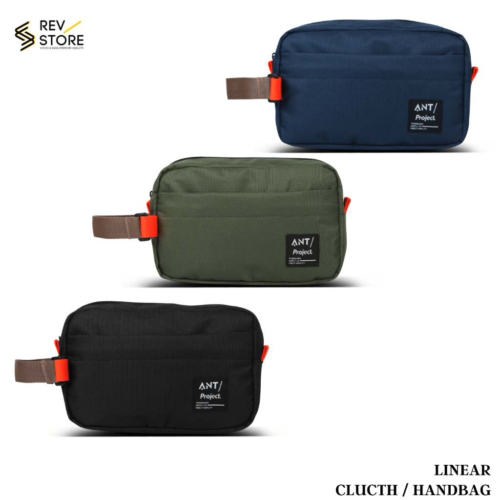 Jual ☀ REV STORE ☀ - Pouch Pria LINEAR Original Terbaru - Pouchbag ...